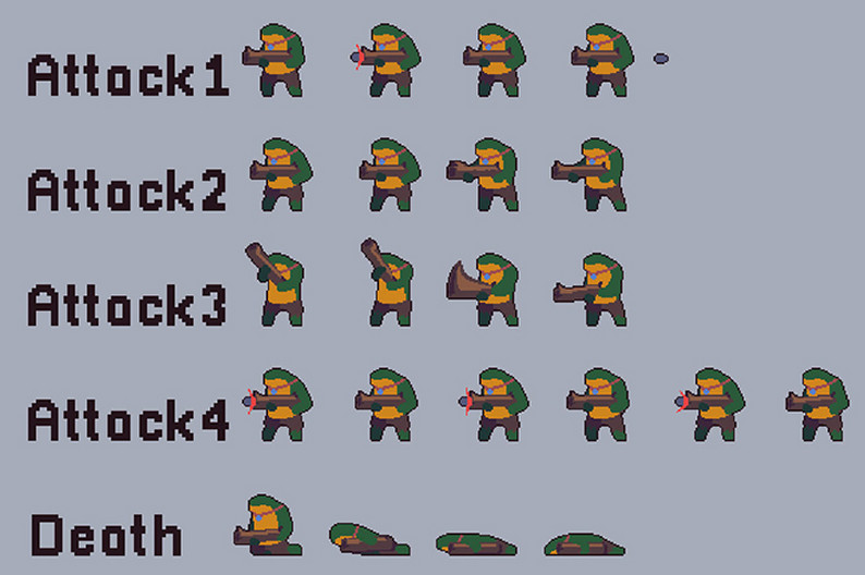 Mine Bosses Characters Pixel Art by Free Game Assets (GUI, Sprite ... Mine Bosses Characters Pixel Art by Free Game Assets (GUI, Sprite ...