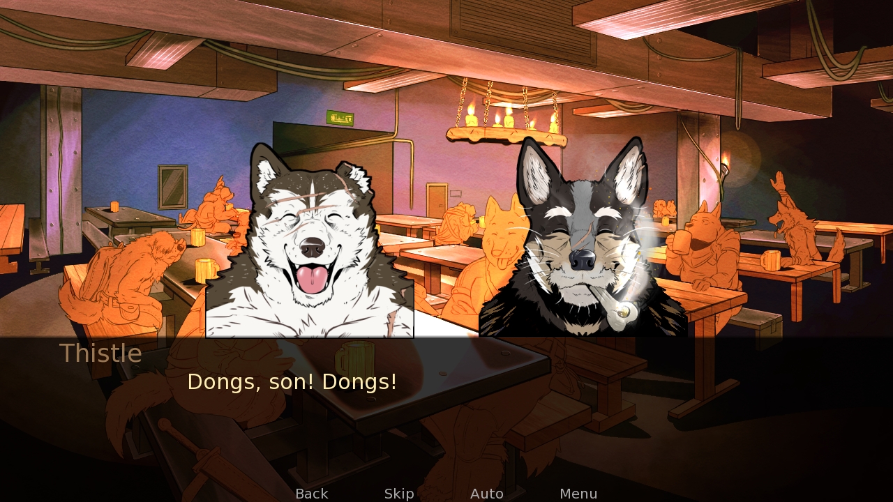 Shelter - first devlog - Shelter (Furry Visual Novel) by rausmutt