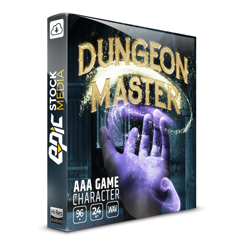 AAA Game Character Dungeon Master by Epic Stock Media