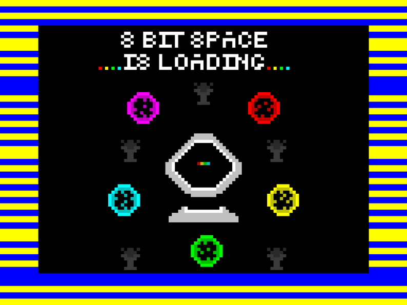 8 Bit Space (ZX Spectrum Inspired Platformer) by GlassFrogGames