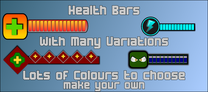 Health Bars by thehorseman007