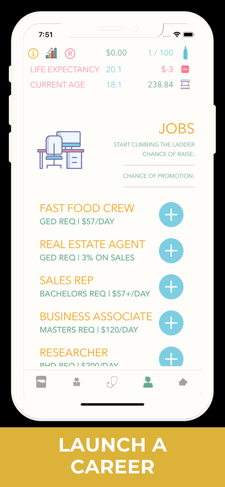 Hobo Capitalist Life Simulator by chimpanzee