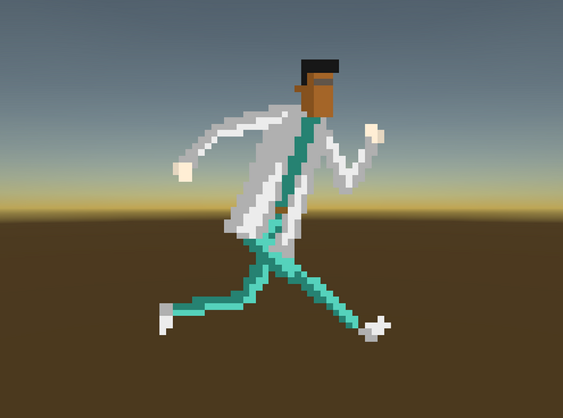 Pixel-Art Characters - Hospital by RaulDiaz