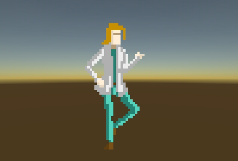 Pixel-Art Characters - Hospital by RaulDiaz