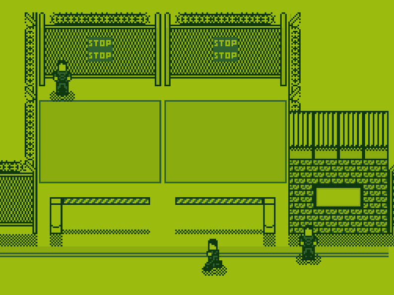 RPG Assets Character 'Soldier' Gameboy by chasersgaming