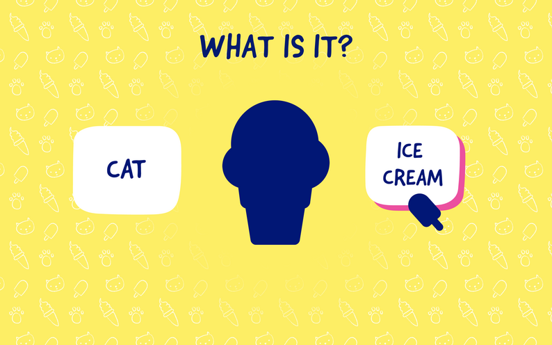 Cat or Ice Cream? by cookiecrayon