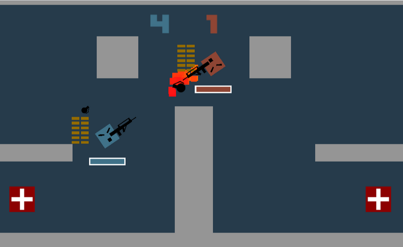 Square Warfare by MaxZabarka