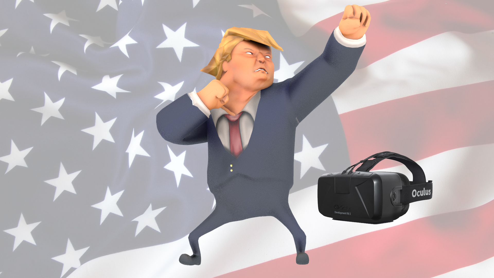 Super VR Trump-Out by leeksoflegend