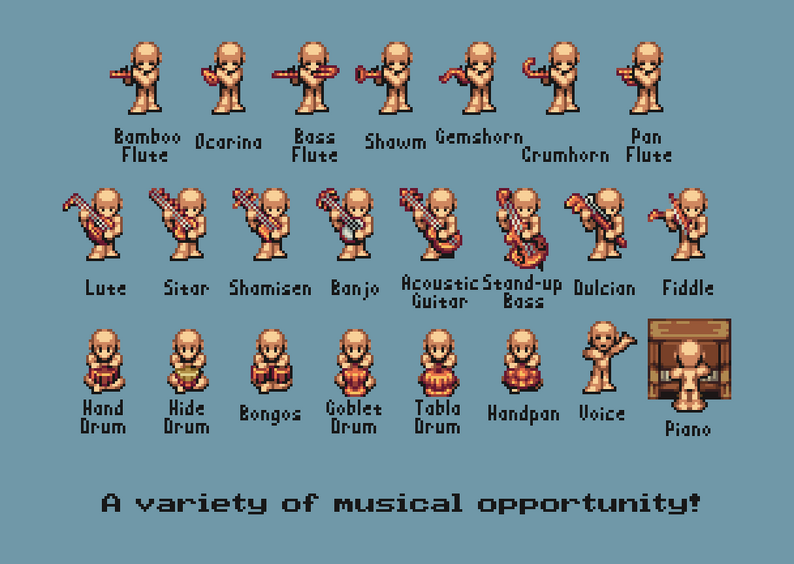 Free Pixel Art Character - The Mana Seed "Farmer Sprite System" by ...