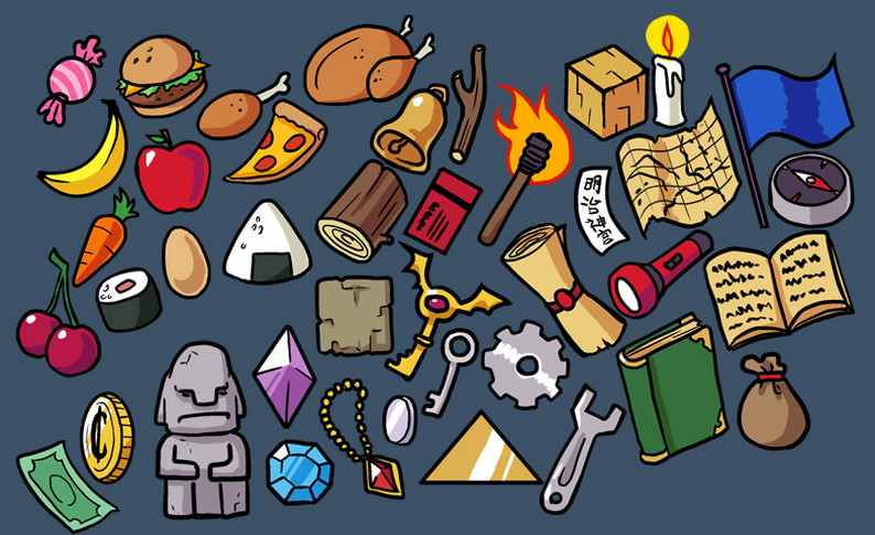300+ 2D Projectiles, Icons, and Items by Project BC