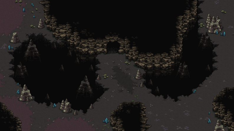 RPG Worlds Caves by Szadi art.