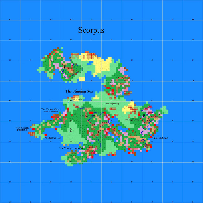 Sandbox World Generator by Yahzi Coyote