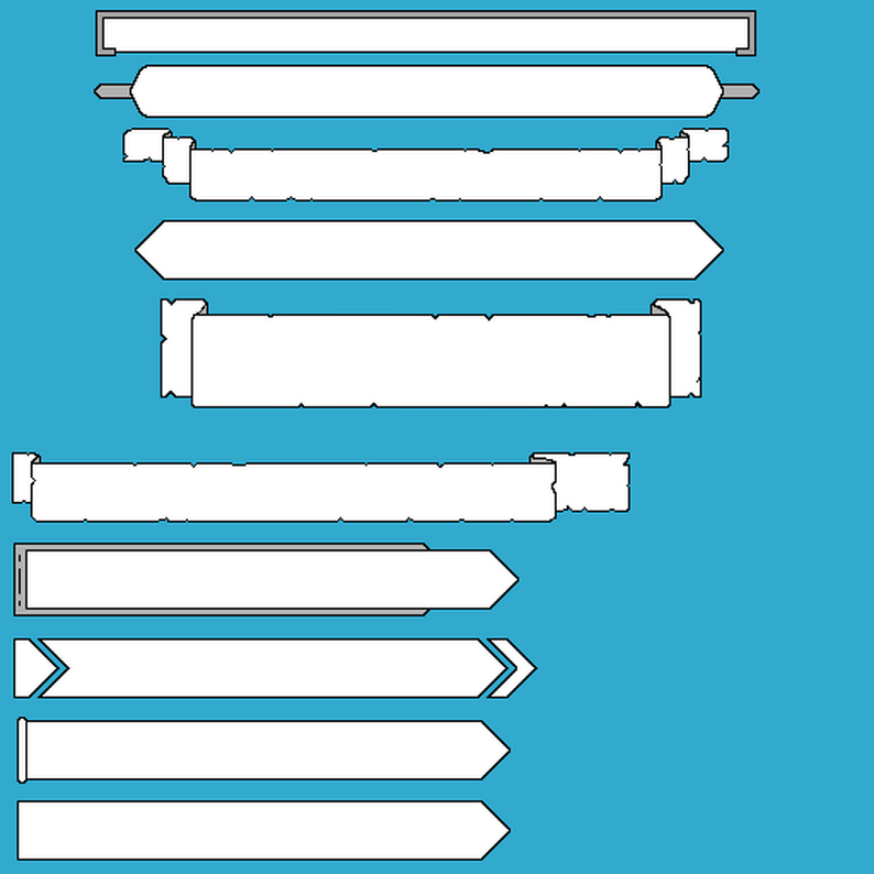 Pixel UI Banners & Headers by Vapxiel