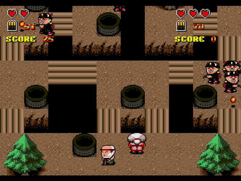 Papi Commando Remix DELUXE - Megadrive/Genesis by Studio Vetea