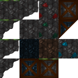 Cave textures for 2D Games by InsomniaArt