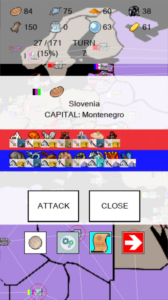 World Map Conqueror by Phortion