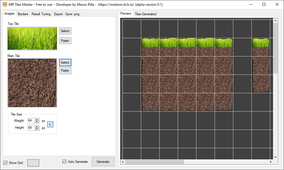 MR Tiles Master - Generate your 2D Platform Tiles - MR Tiles Master by ...