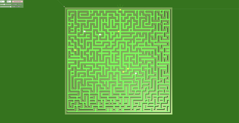 TEST: Maze Generation, AI, Pathfinding AI by Frank Marinelli TEST: Maze Generation, AI, Pathfinding AI by Frank Marinelli