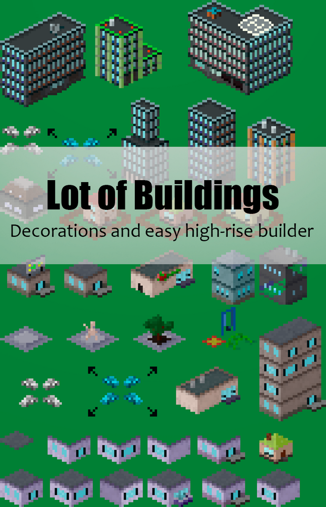 Town Sprites Pack | FREE by RedEyeGames