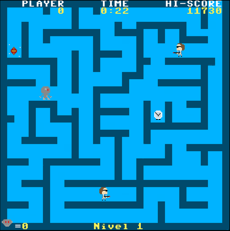 Robot-Maze by Advanced Community