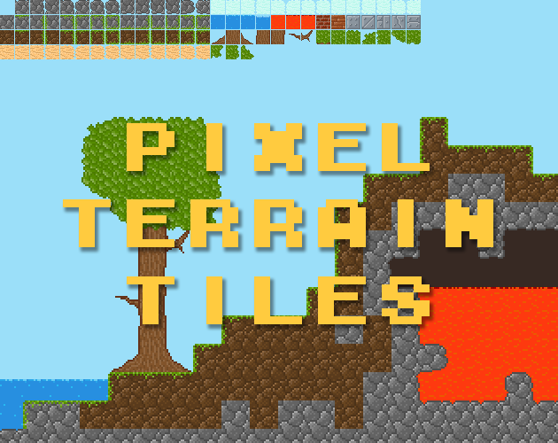 Pixel Terrain Tiles by beefpuppy