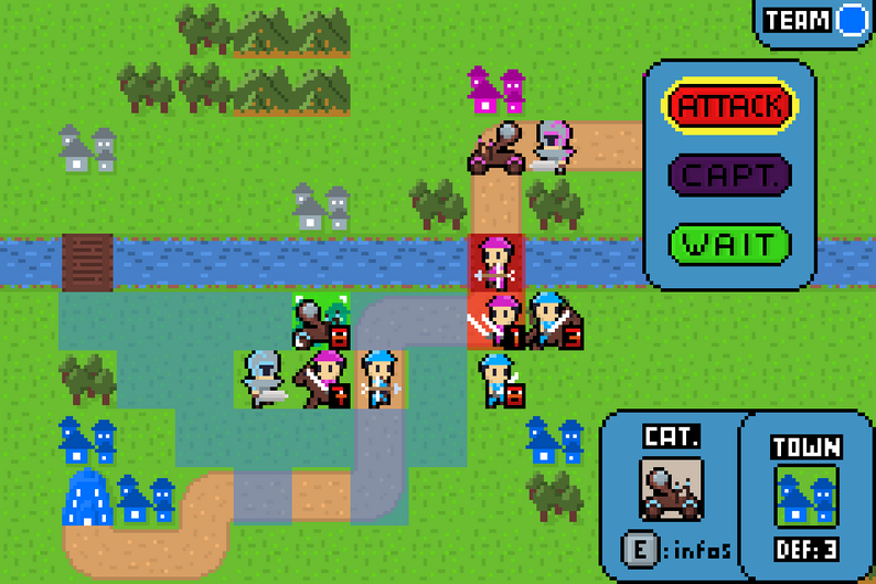 Grid Wars (Advance Wars Prototype) by JaDonaGames