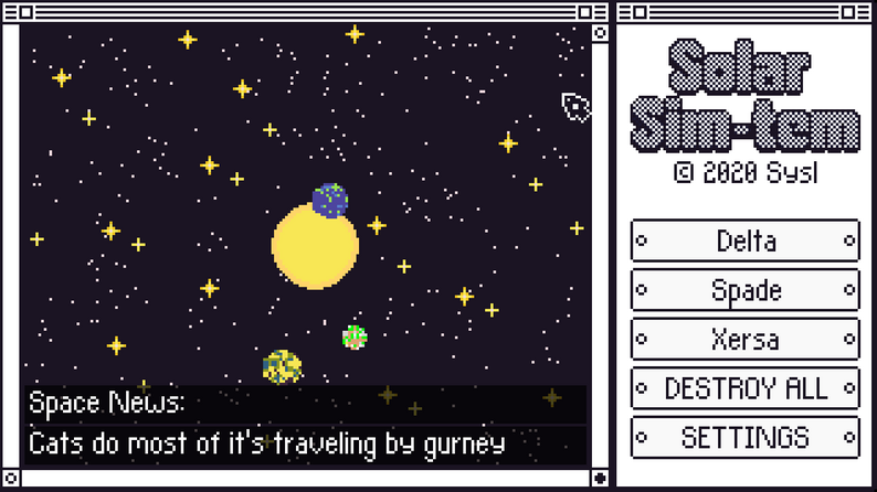 Solar Sim-Tem by Sysl