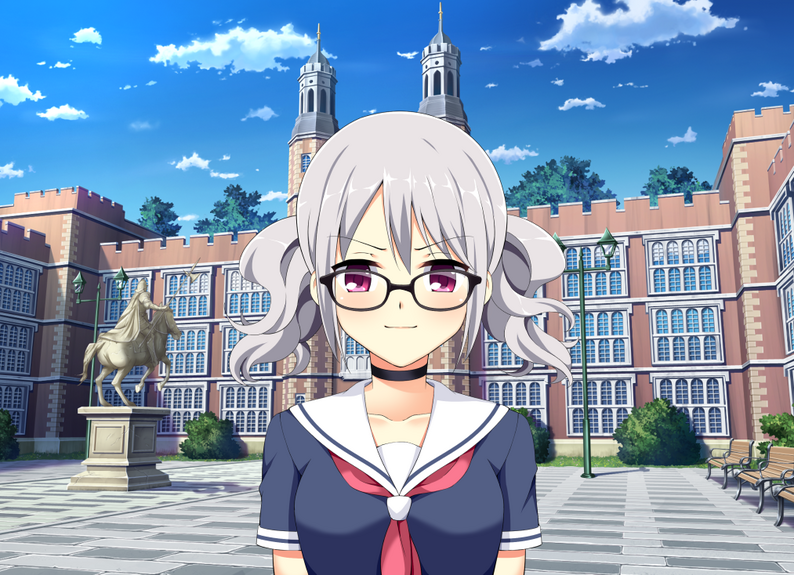 Female Character Sprite for Visual Novel by sutemo