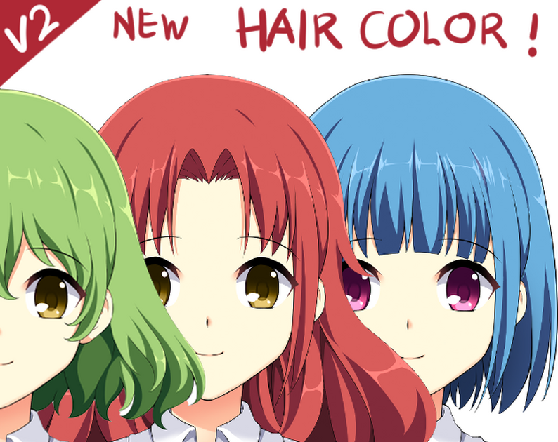 Female Character Sprite for Visual Novel by sutemo