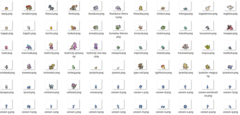 Pokémon Raw Dataset by Imagineee
