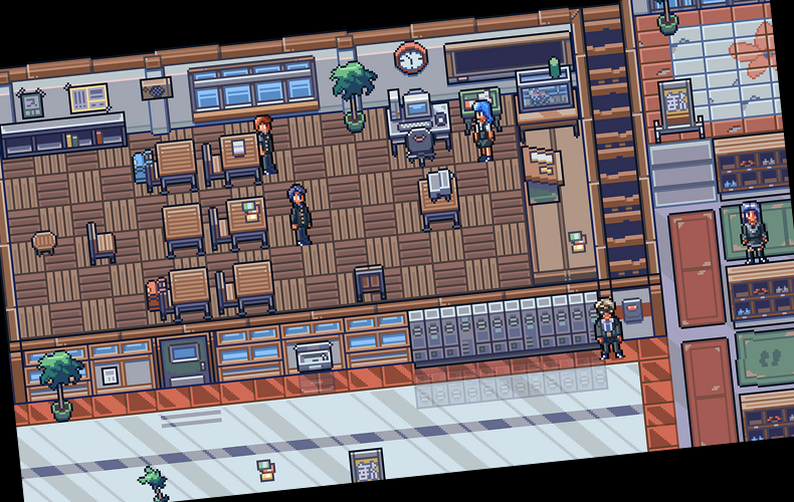 The Japan Collection: Japanese School Interior by GuttyKreum