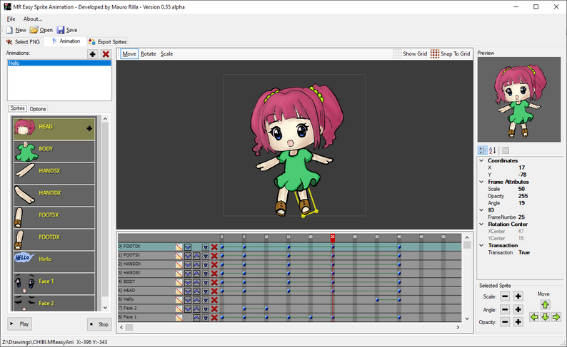 MR Easy Sprite Animation by Misterm