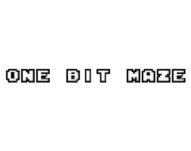 One Bit Maze by GeoDoX