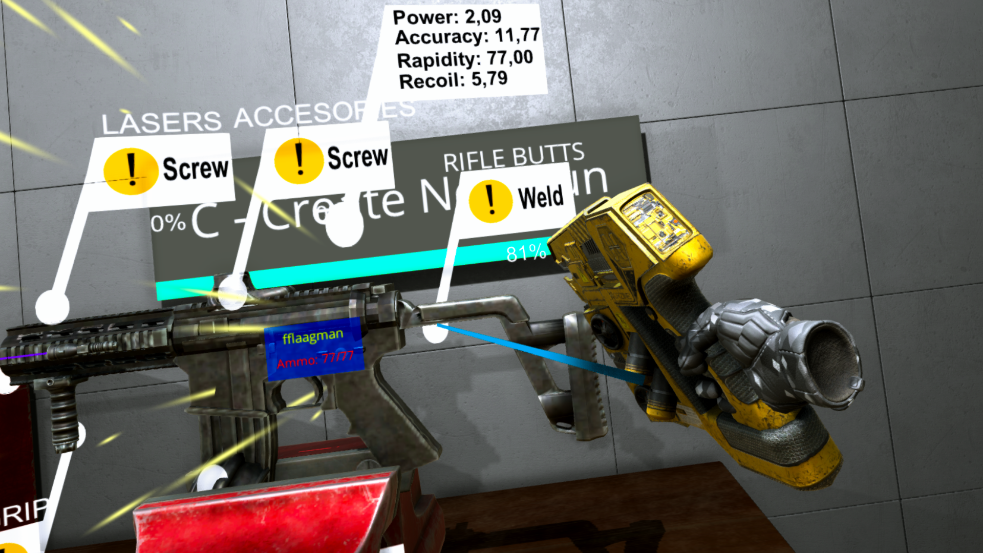 Weapons Genius VR by Trinity Project