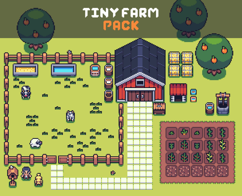 Tiny Farm Pack by Vryell
