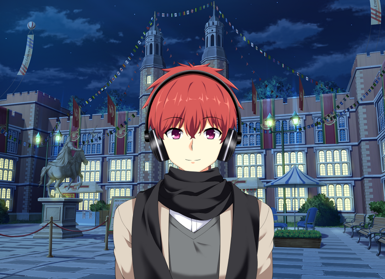 Male Character Sprite for Visual Novel by sutemo