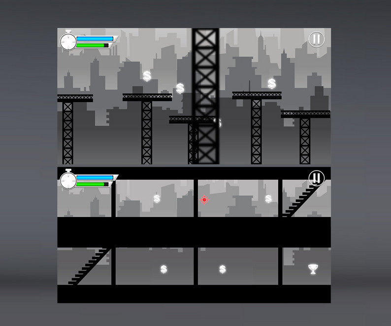 CITY RUN GAME BACKGROUND by ashishlko11