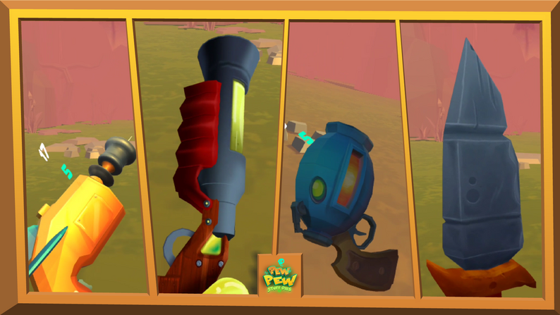 Pew Pew, Stuff Dies VR by Things3D VR Games Publisher