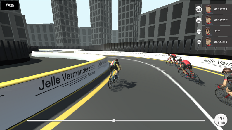Biking Simulator by Jelle Vermandere
