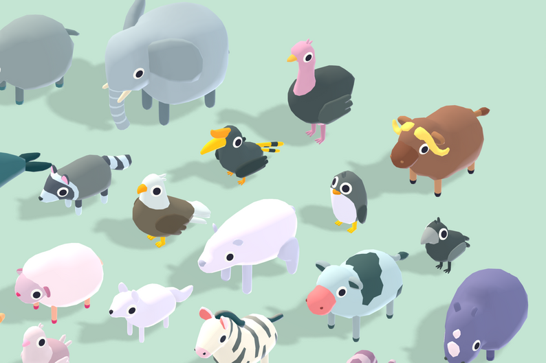 Quirky Series - Animals Mega Pack Vol 1 by omabuarts