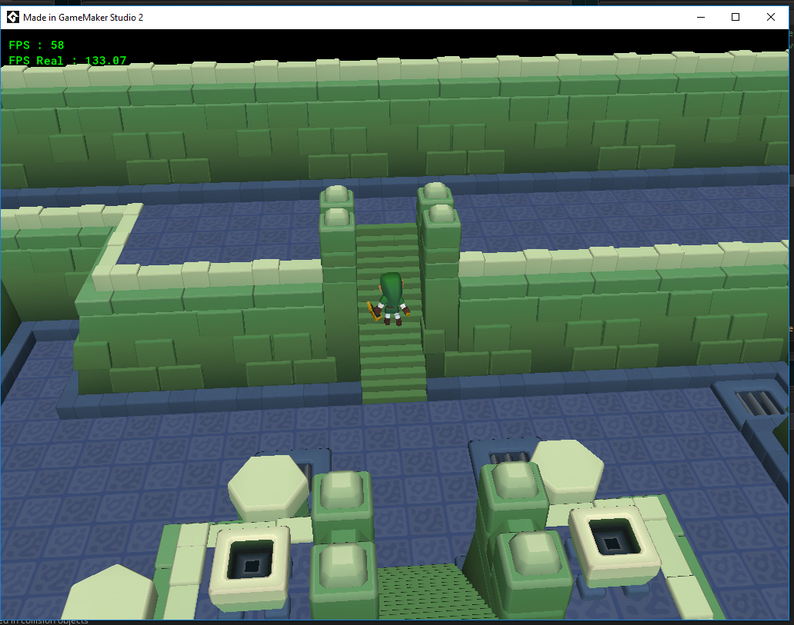 Game maker 3D Scene editor and sample game by Codinfinity