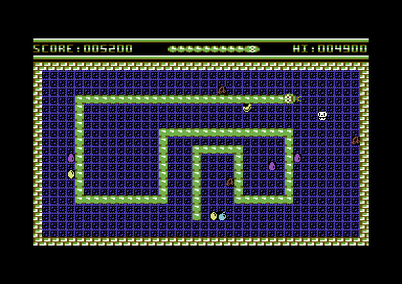 The Forever Extending Snake [Commodore 64] by Richard of TND