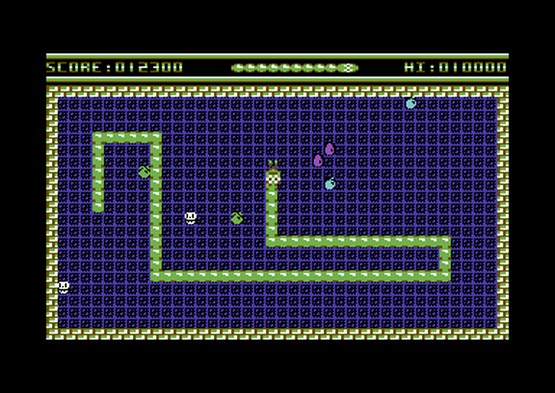 The Forever Extending Snake [Commodore 64] by Richard of TND