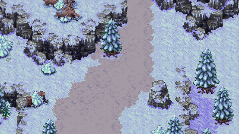 RPG Worlds Snowy Lands by Szadi art.