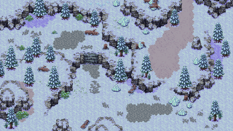 RPG Worlds Snowy Lands by Szadi art.