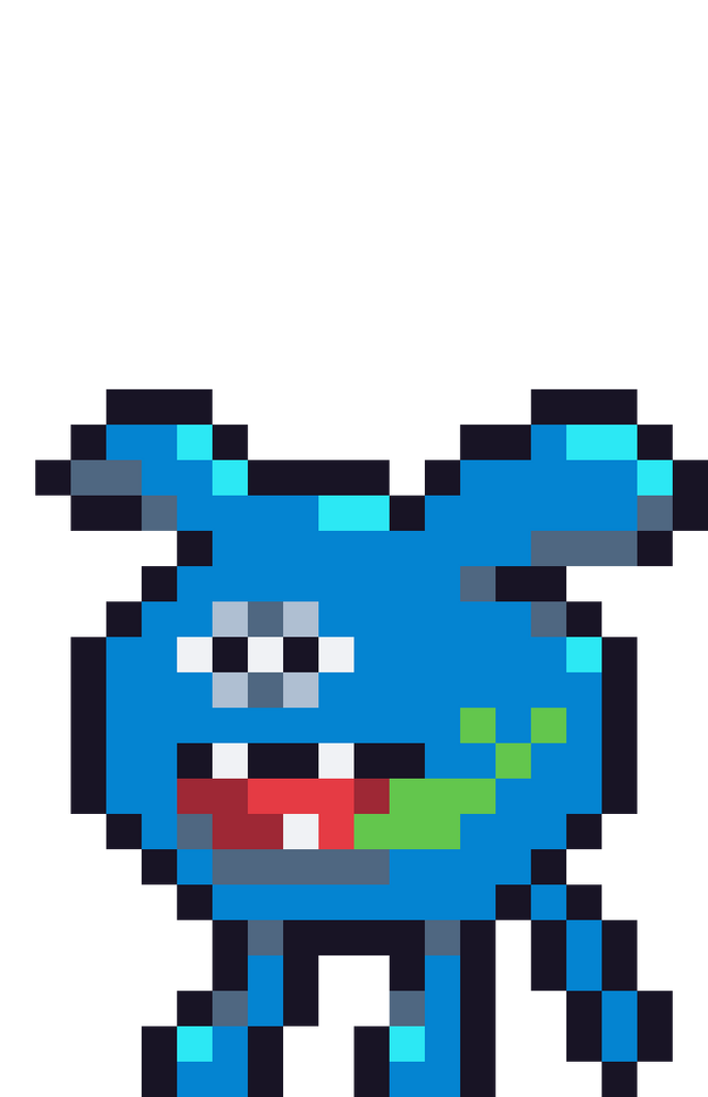 Cute Monsters - Pixel Art by Alariann