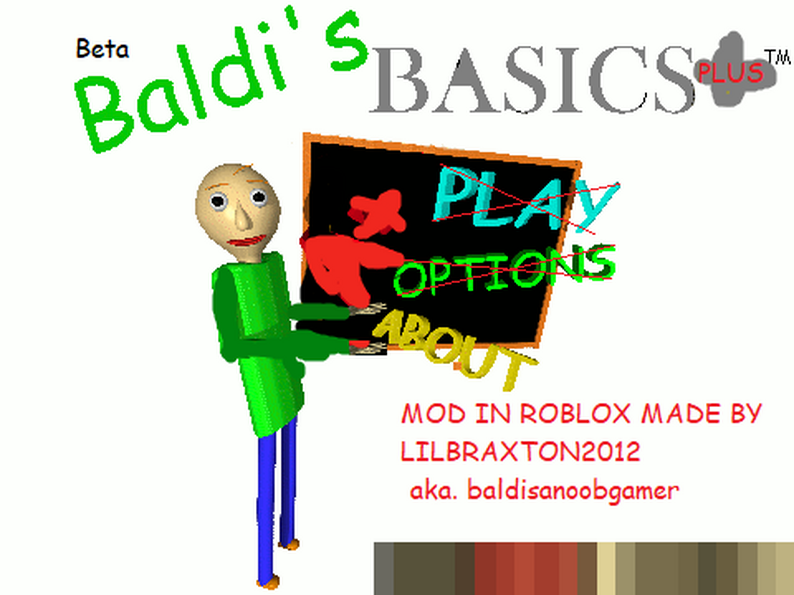 The Beta Baldi's Basics Funraiser! by BaldiTheGameperson
