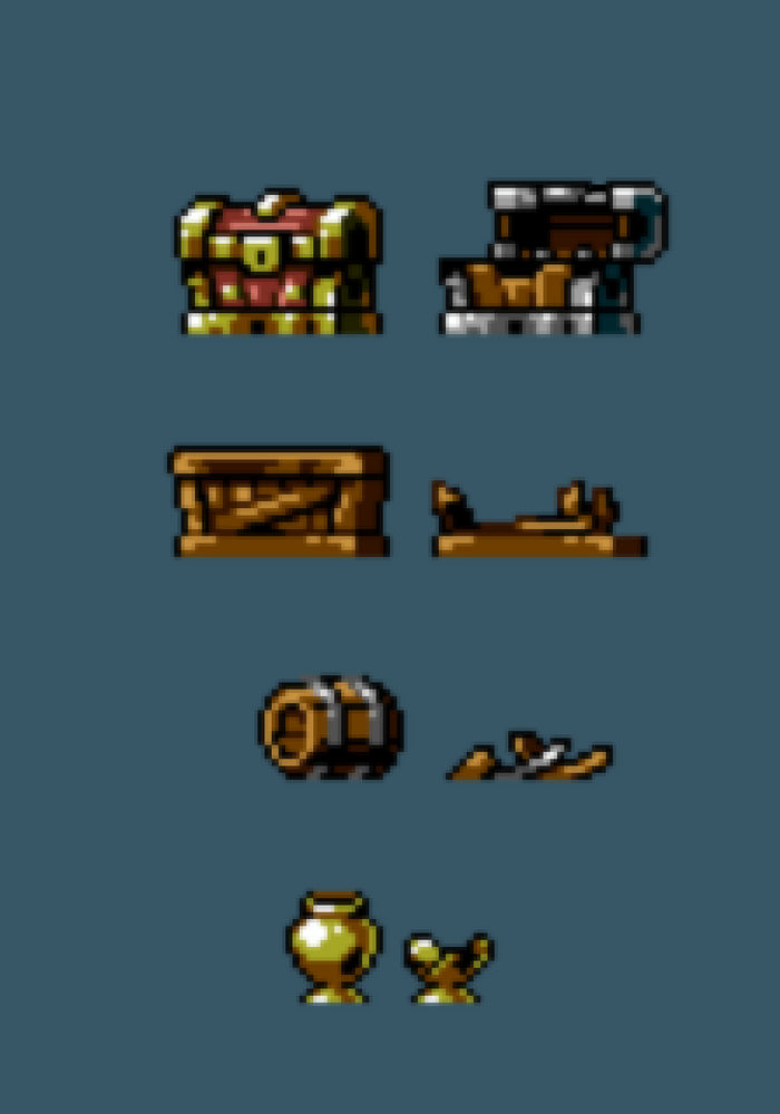 Pixel Side-Scroller - 17 Animated Container Props by Thomas Feichtmeir ...