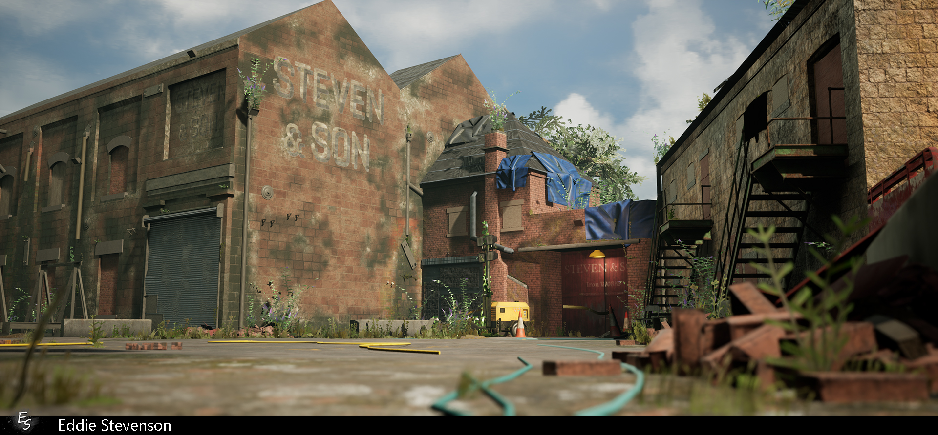 Abandoned Factory by Eddie Stevenson for GVE Summer Showcase 2020 ...