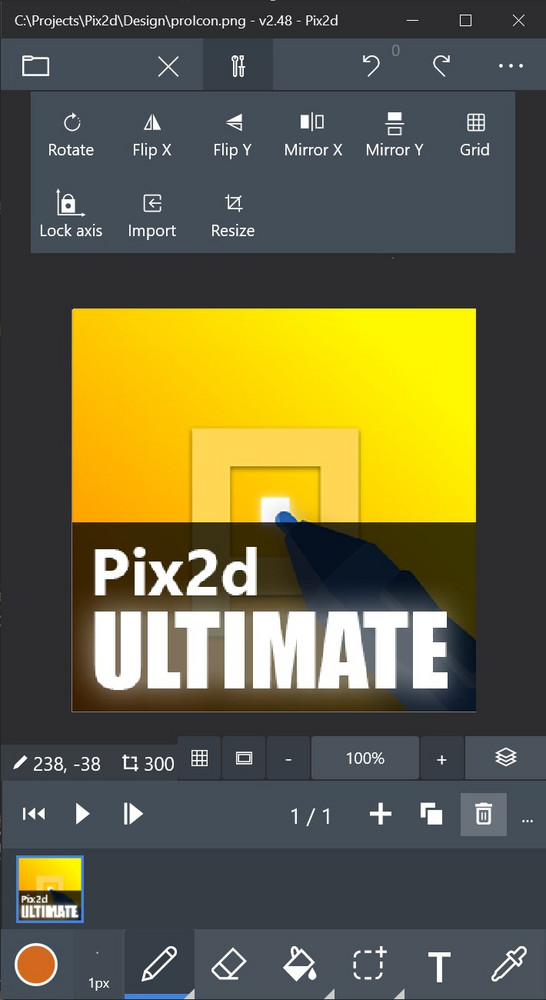 Pix2d Pro- Pixel Art Studio by Igor Gritsenko